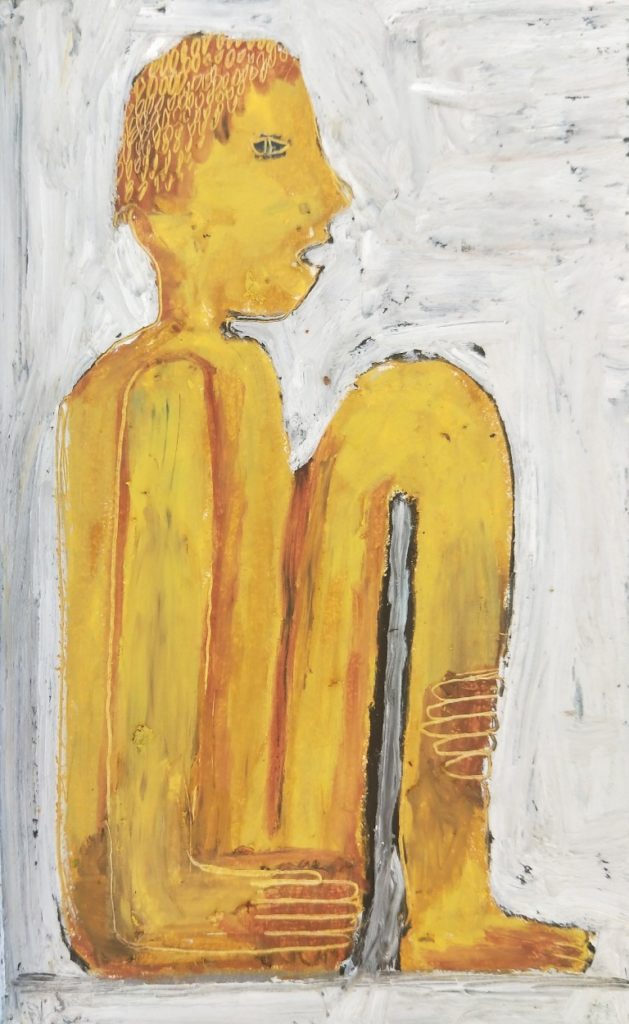 Crouching Man – Walcha Gallery of Art