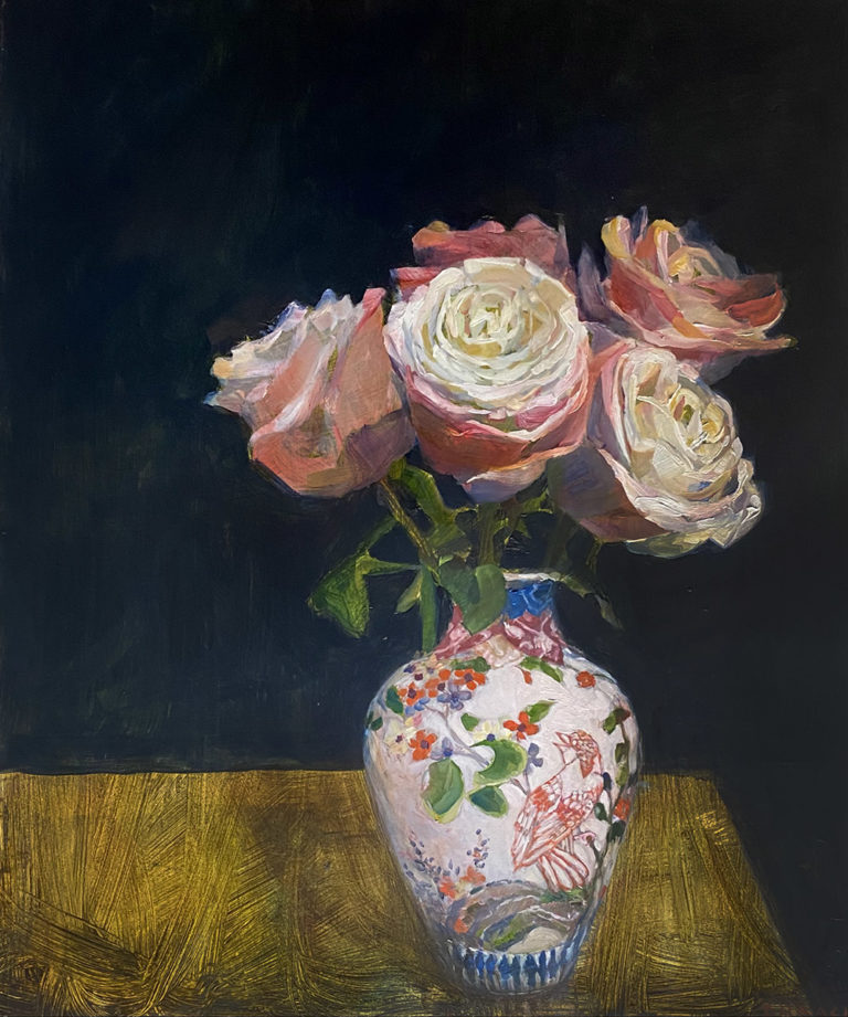 Pink Roses – Walcha Gallery of Art